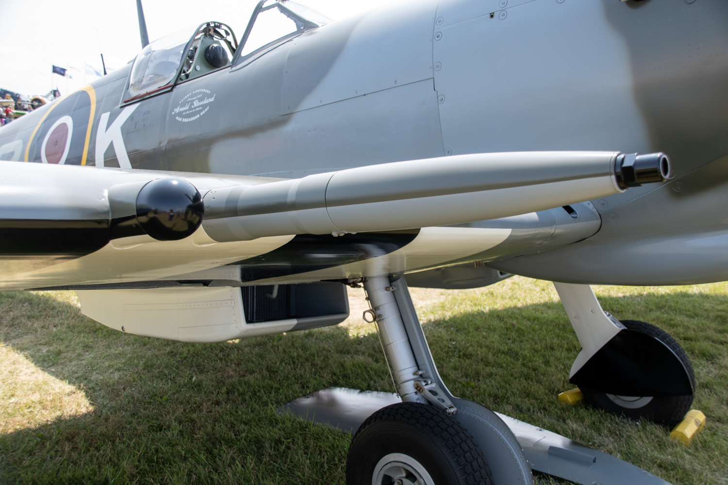 Detailed Spitfire reference photos for scale modelers from the EAA ...
