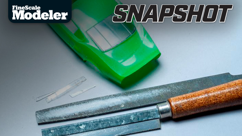 Fabricate a contoured, flush-fitting car window | FineScale Modeler ...
