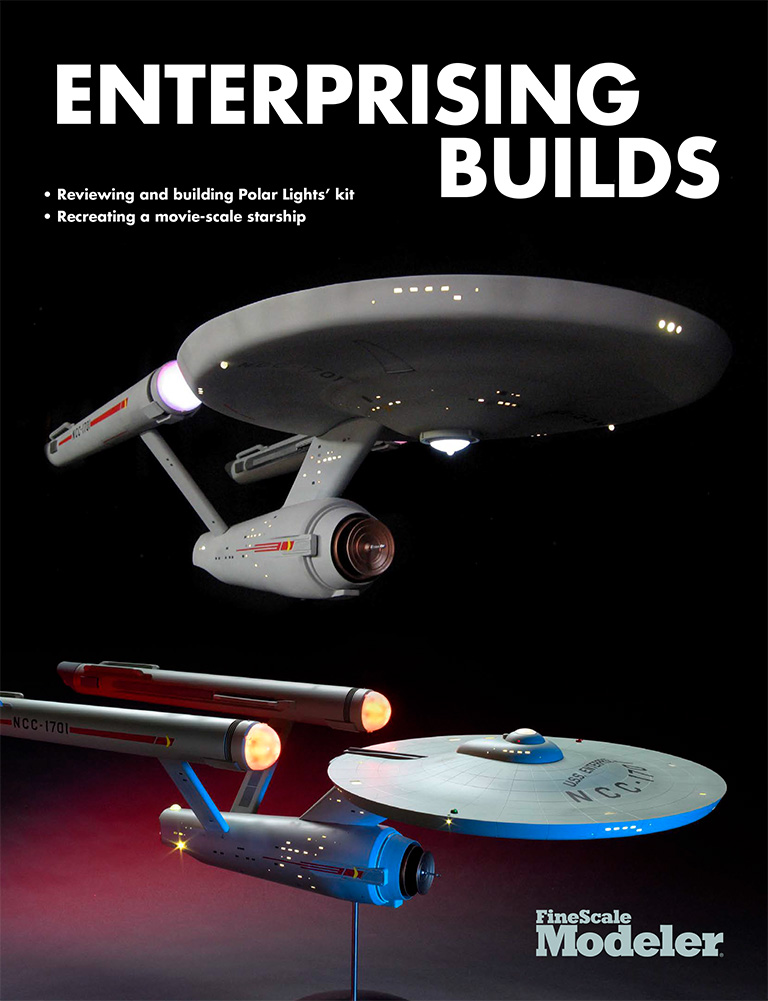 Guide to building a scale model 'Star Trek' Enterprise | FineScale ...