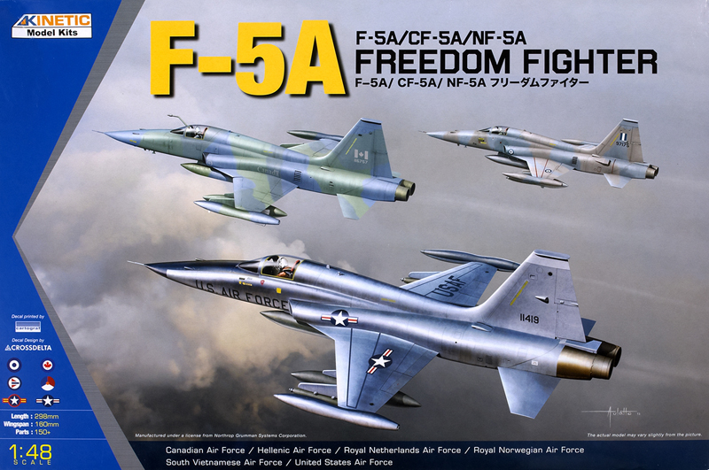 Kinetic 1/48 scale F-5A Freedom Fighter | Finescale Modeler Magazine