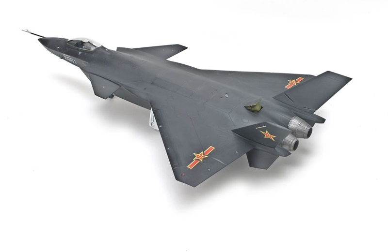 Trumpeter 1/72 scale J-20 Mighty Dragon | Finescale Modeler Magazine