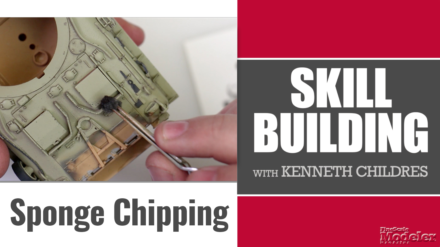 Skill Building with Kenneth Childres weathered chips in paint with ...