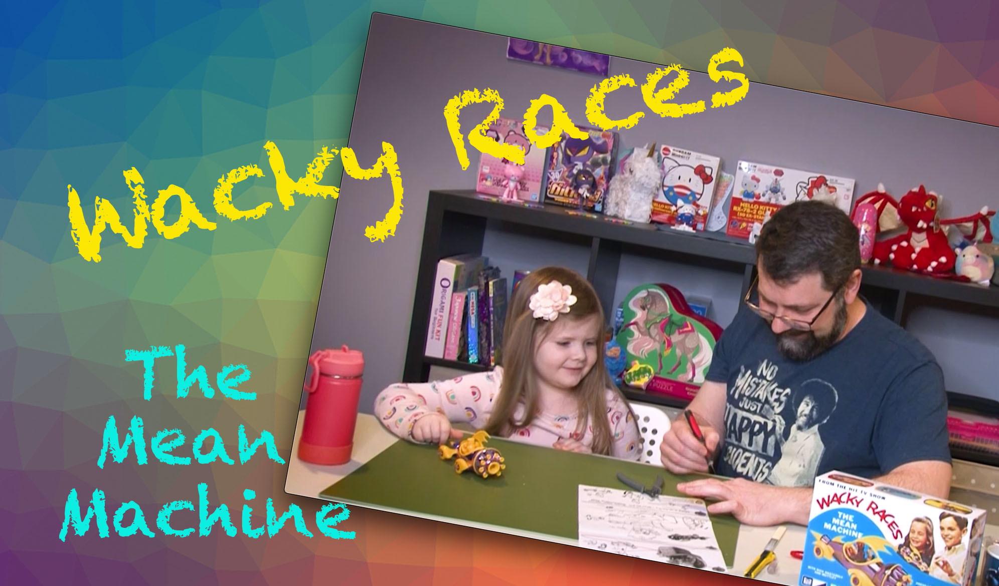 Building Models with ShuShu kid builds MPC's Wacky Races The Mean ...