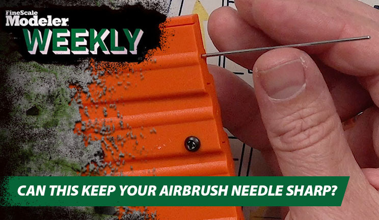 FSM opens ICM and Academy kits, fixes a hooked airbrush needle, and ...