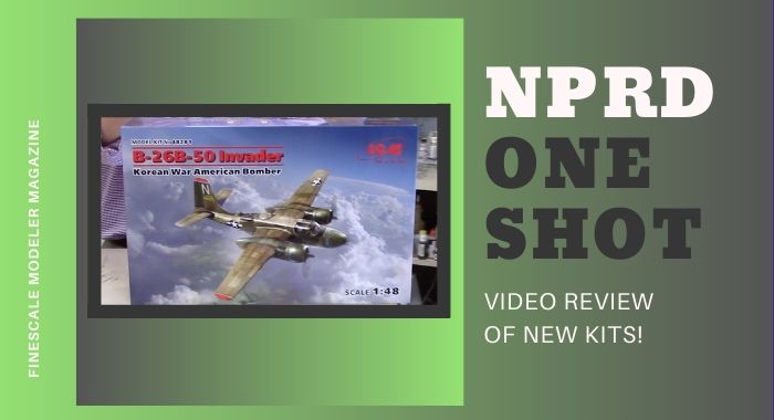 New Product Rundown One Shot video kit review Invader scale model ...