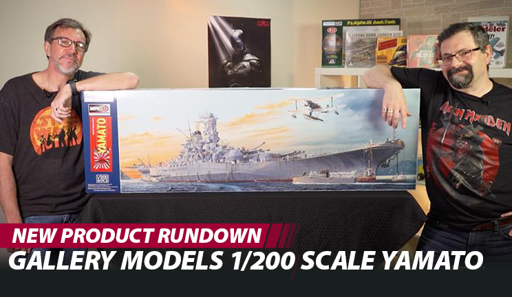 FineScale Modeler unboxes the Gallery Models 1/200 scale Yamato ...
