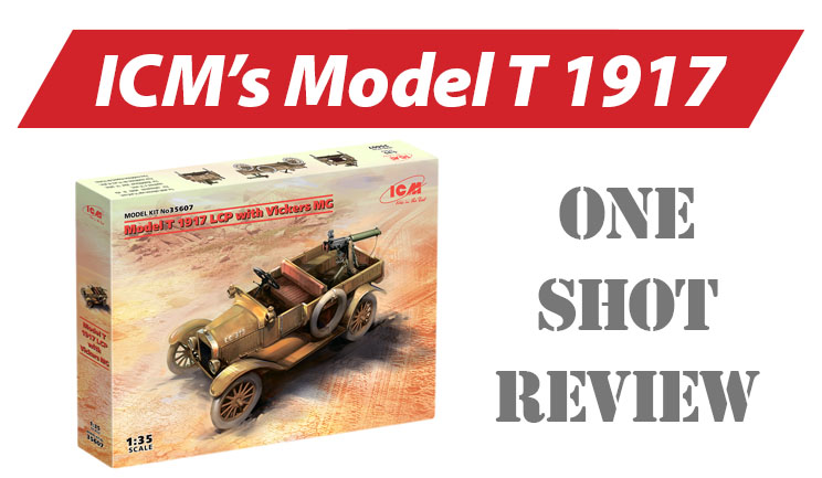 One Shot NPRD video review of the ICM Model T 1917 LCP with Vickers ...