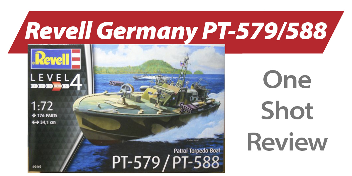NPRD One Shot Video Review of the Revell Germany PT-579/588 boat ...