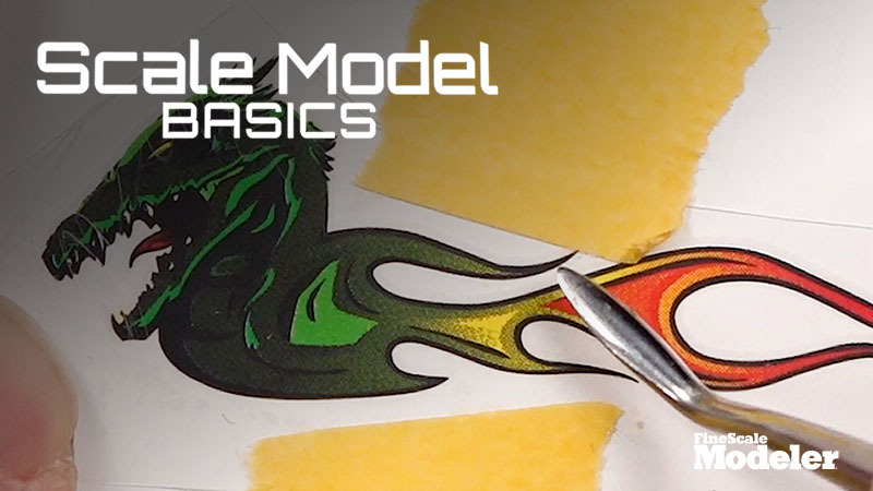 Scale Model Basics: Applying dry transfers | FineScale Modeler Magazine