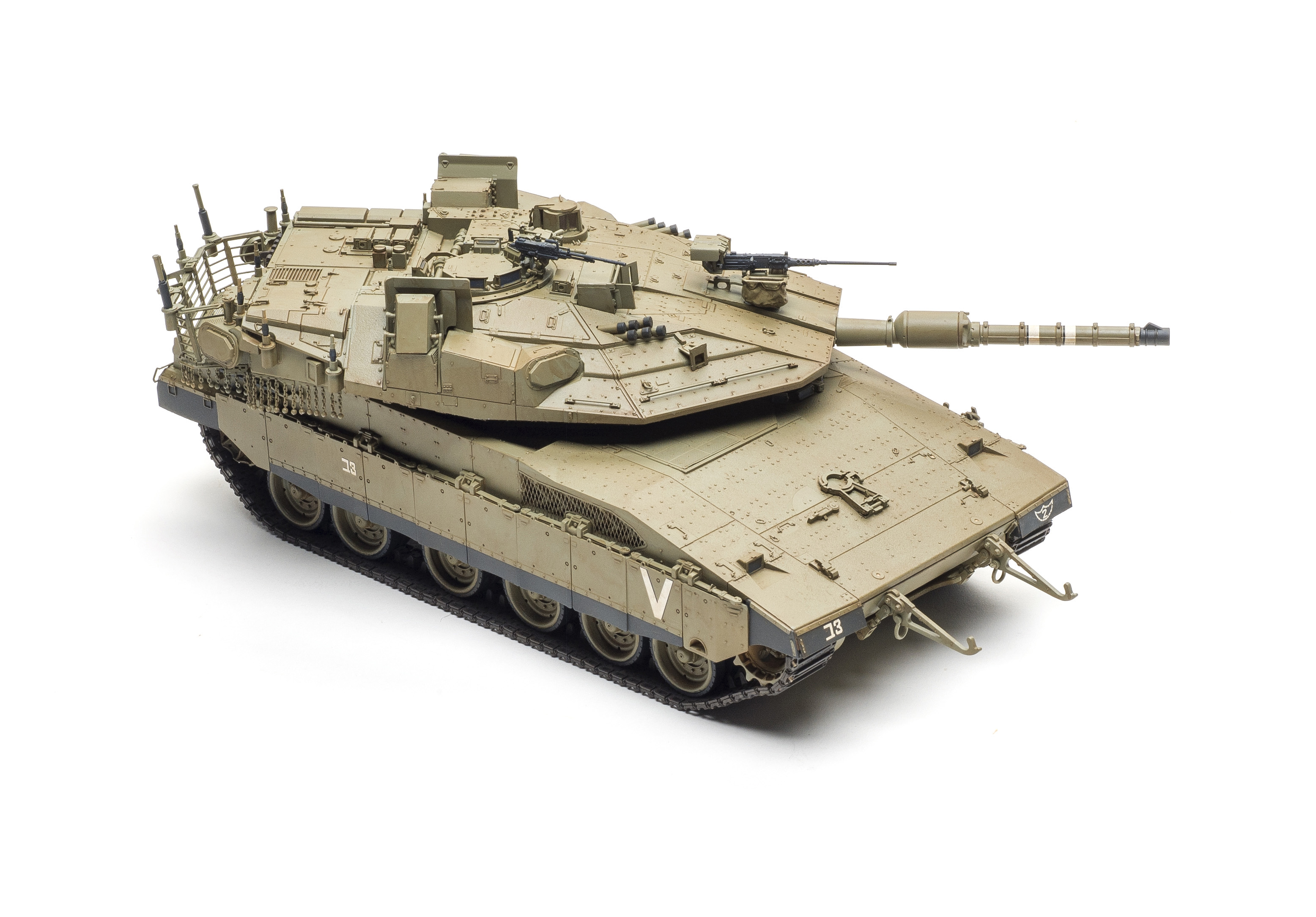 Build review of the Meng Merkava Mk.IVM scale model kit | FineScale ...