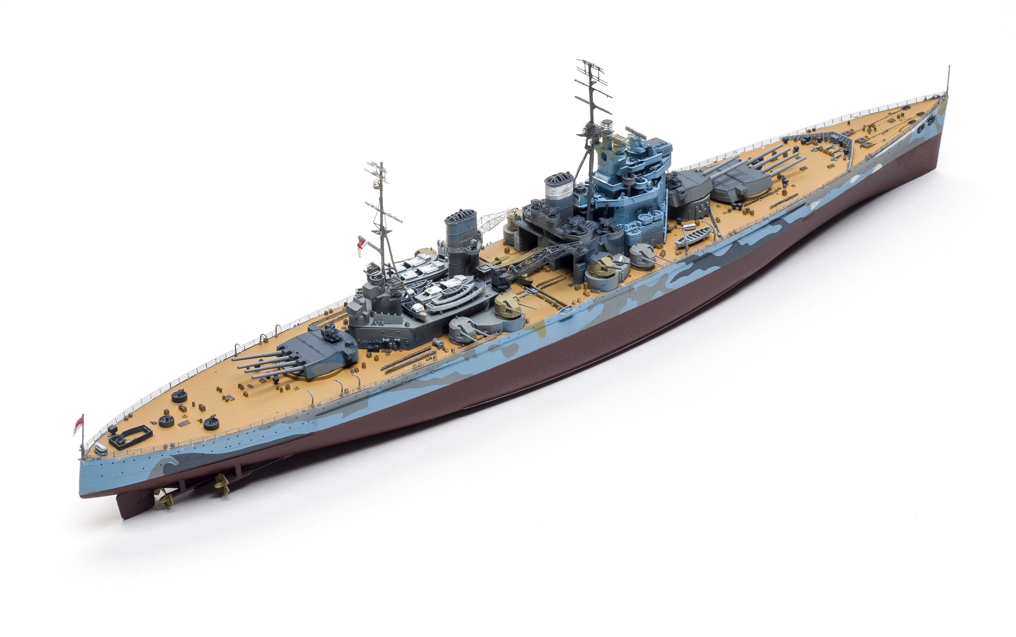 Build review of the FlyHawk HMS Prince of Wales December 1941 scale ...