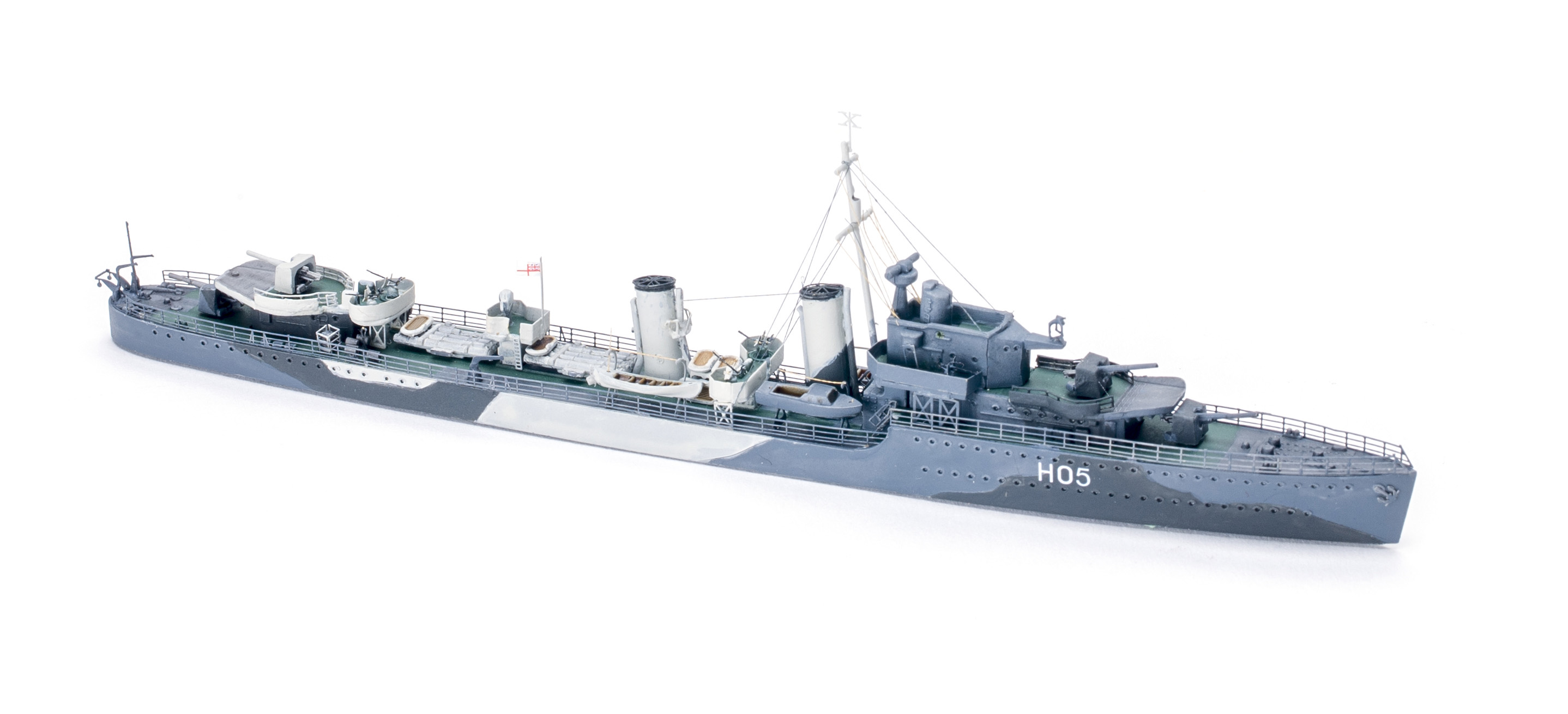 Build review of the IBG HMS Ithuriel scale model kit | FineScale ...