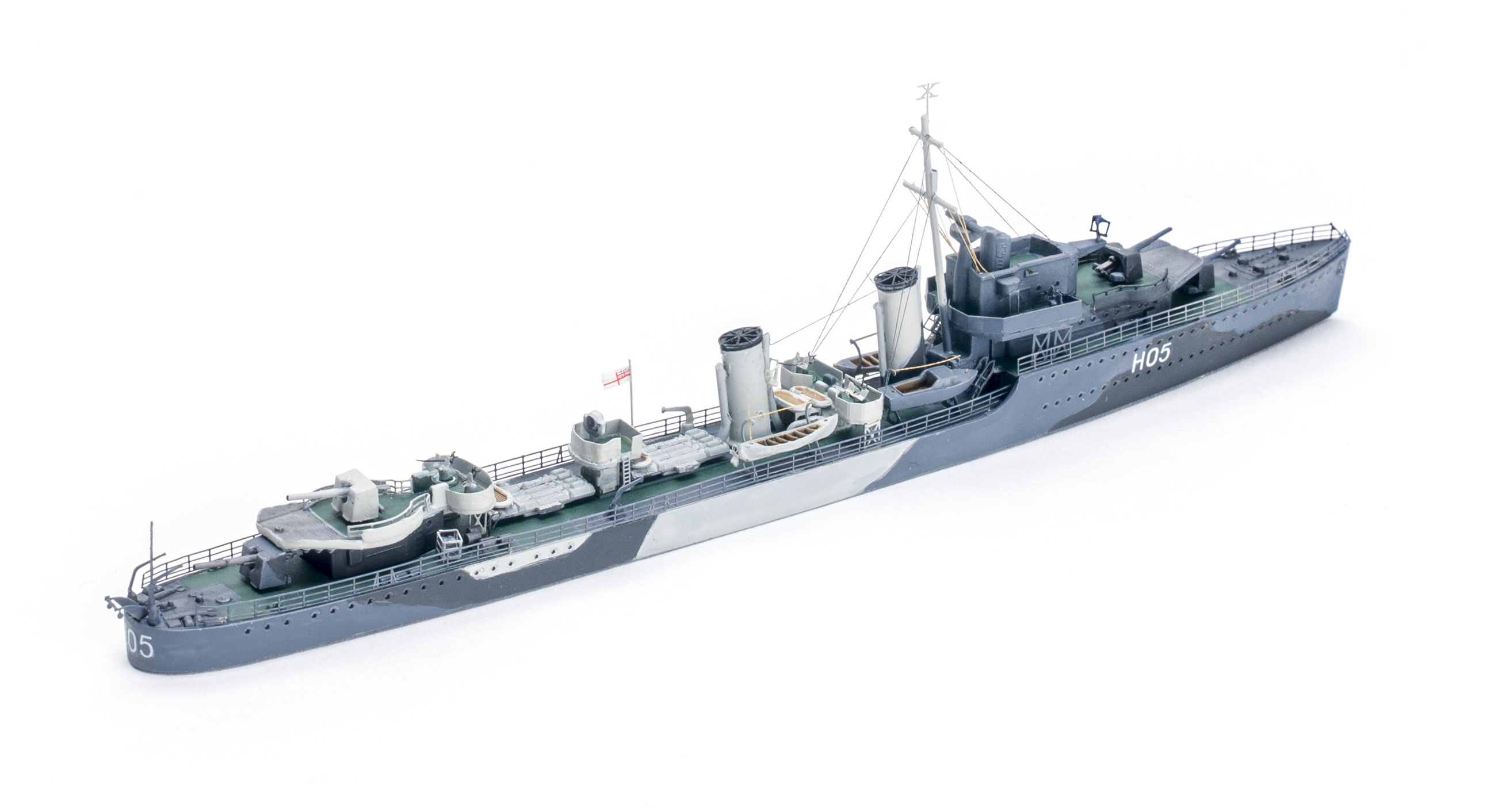 Build review of the IBG HMS Ithuriel scale model kit | FineScale ...