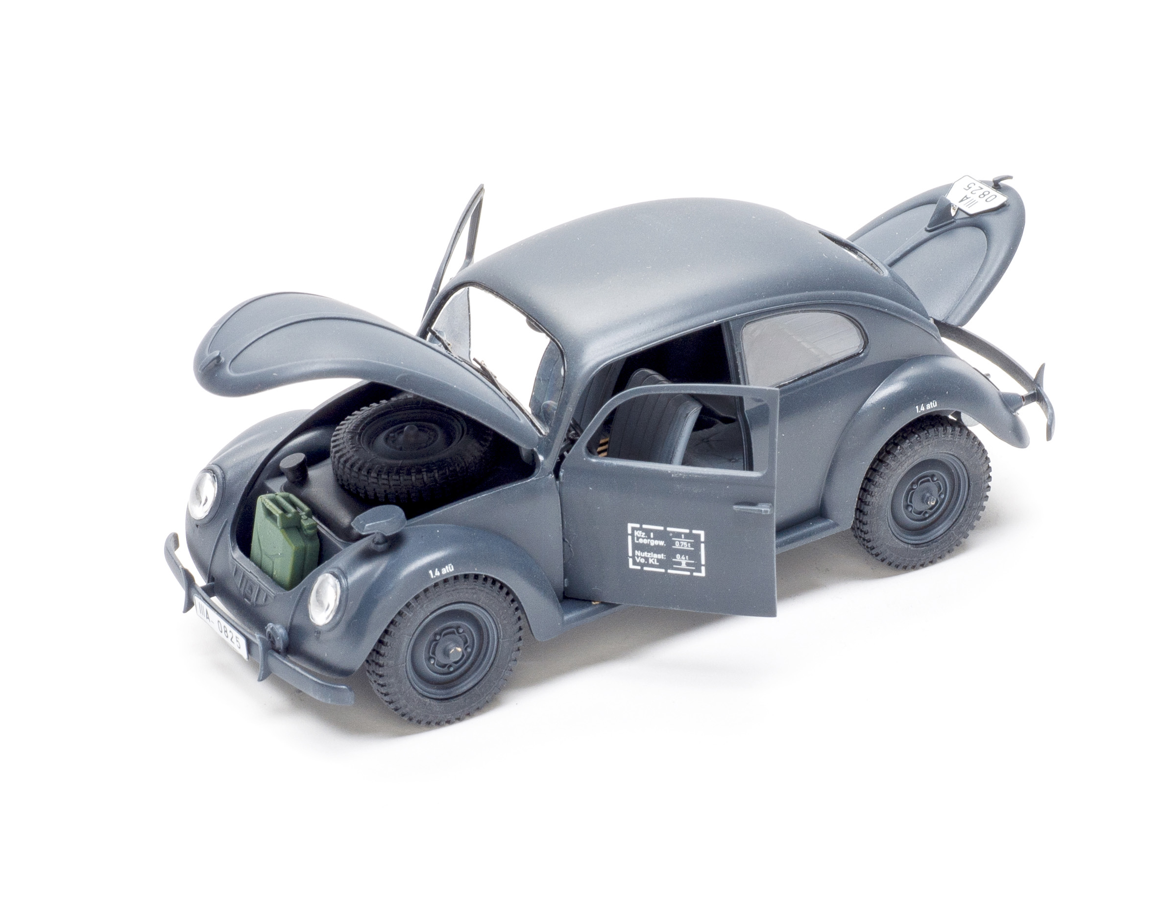 Build review of the Ryefield Volkswagen Type 82E staff car scale model ...