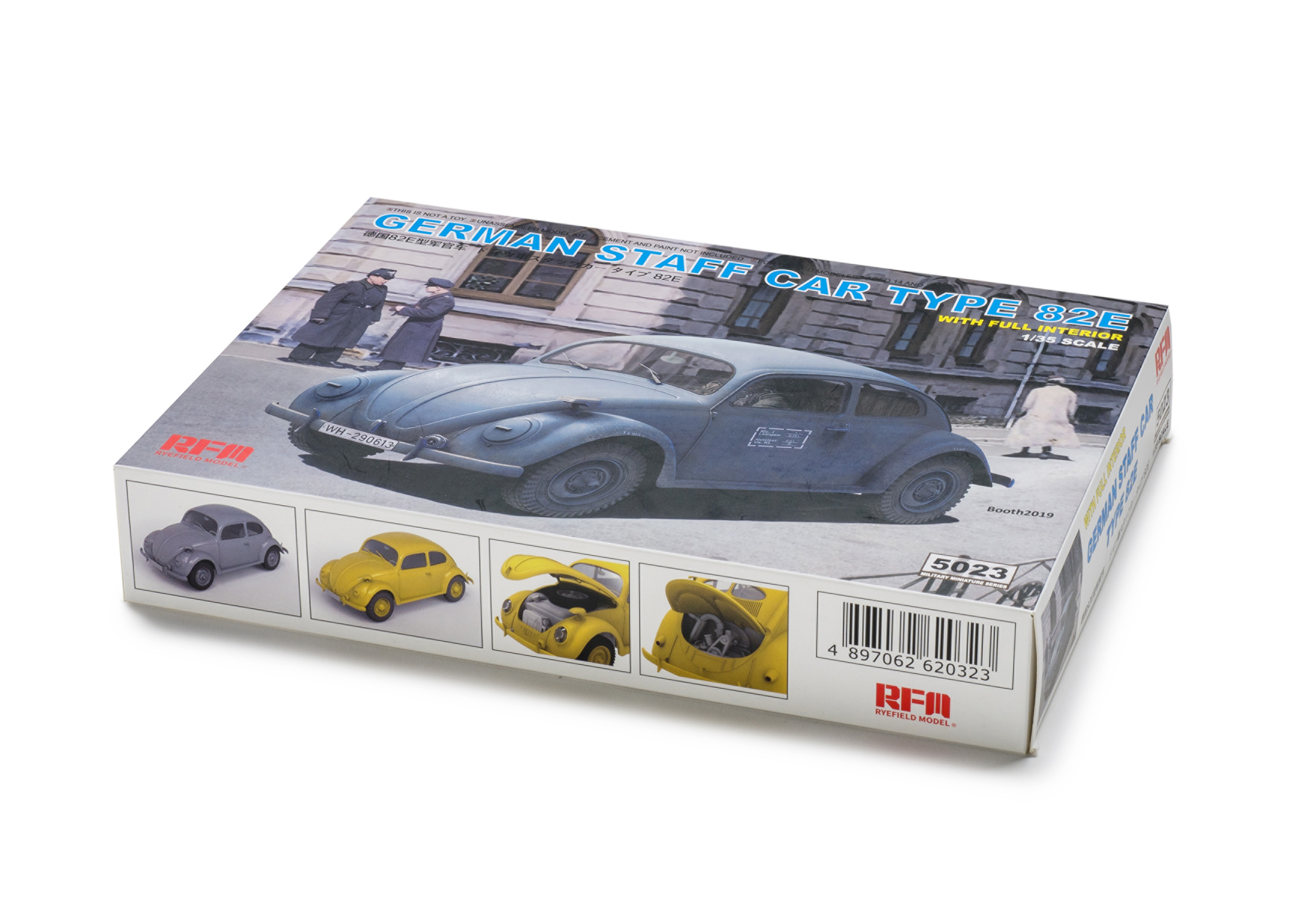 Build review of the Ryefield Volkswagen Type 82E staff car scale model ...