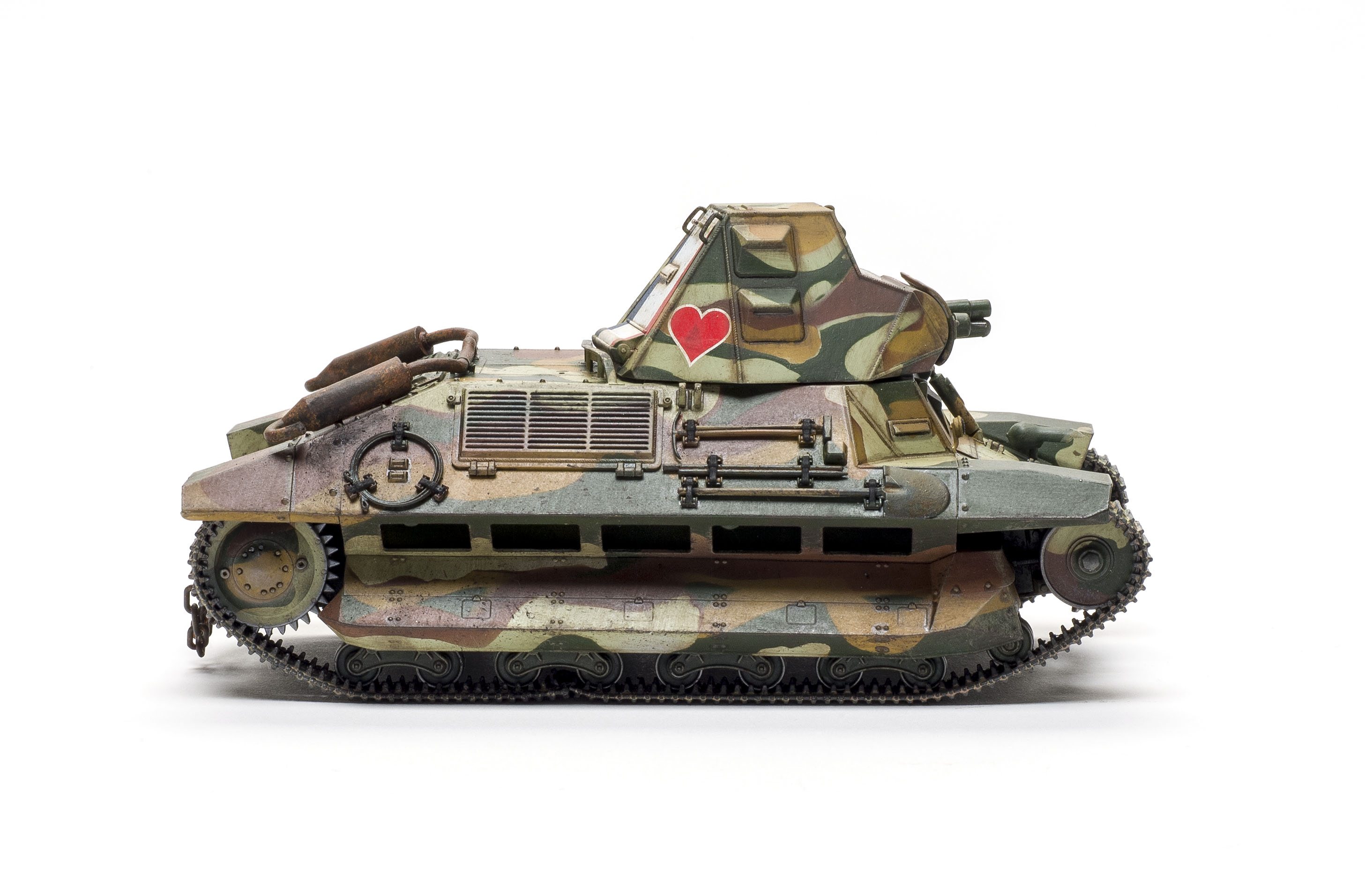 Build review of the ICM FCM 36 scale model armor tank kit | FineScale ...