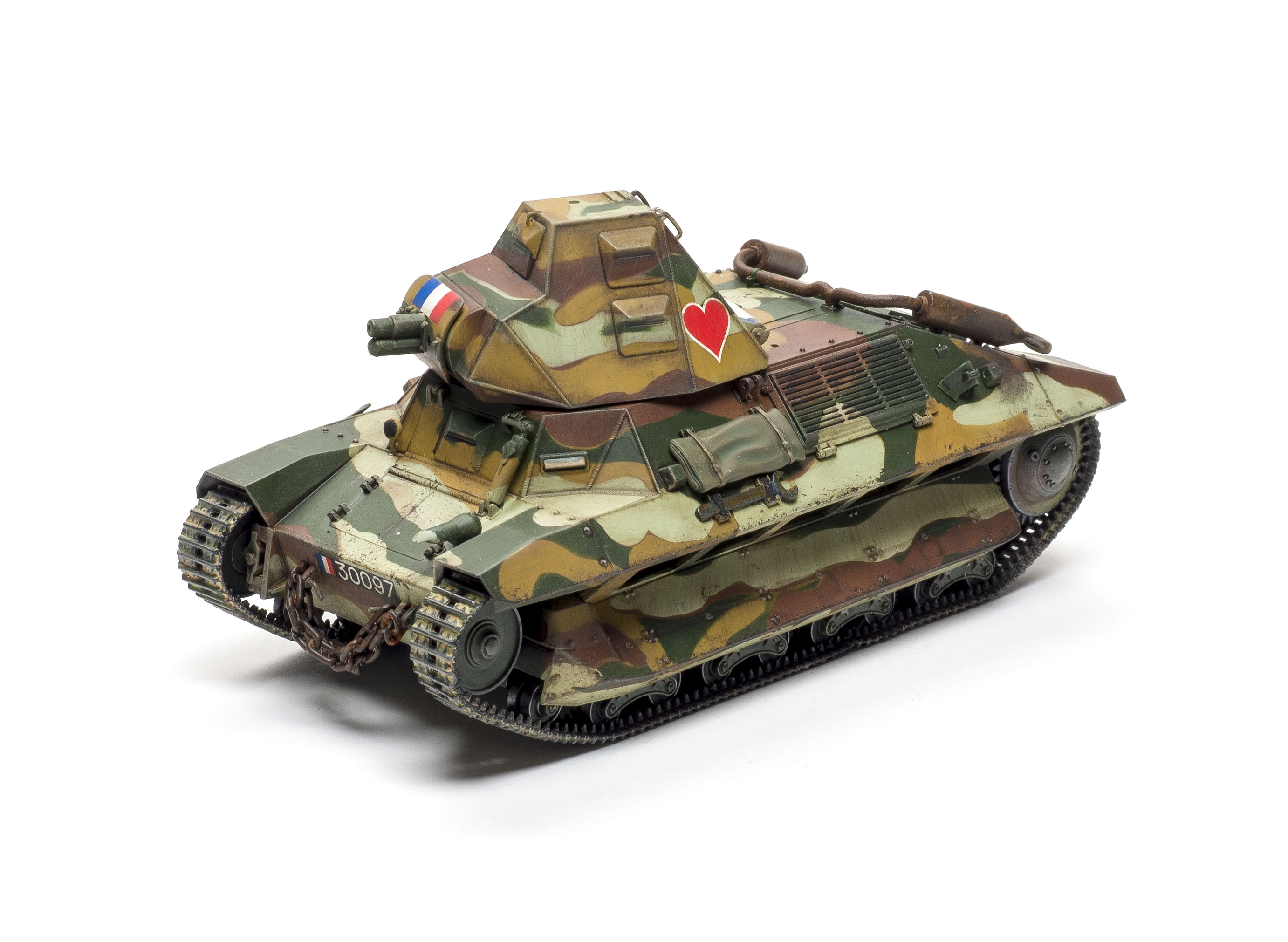 Build review of the ICM FCM 36 scale model armor tank kit | FineScale ...