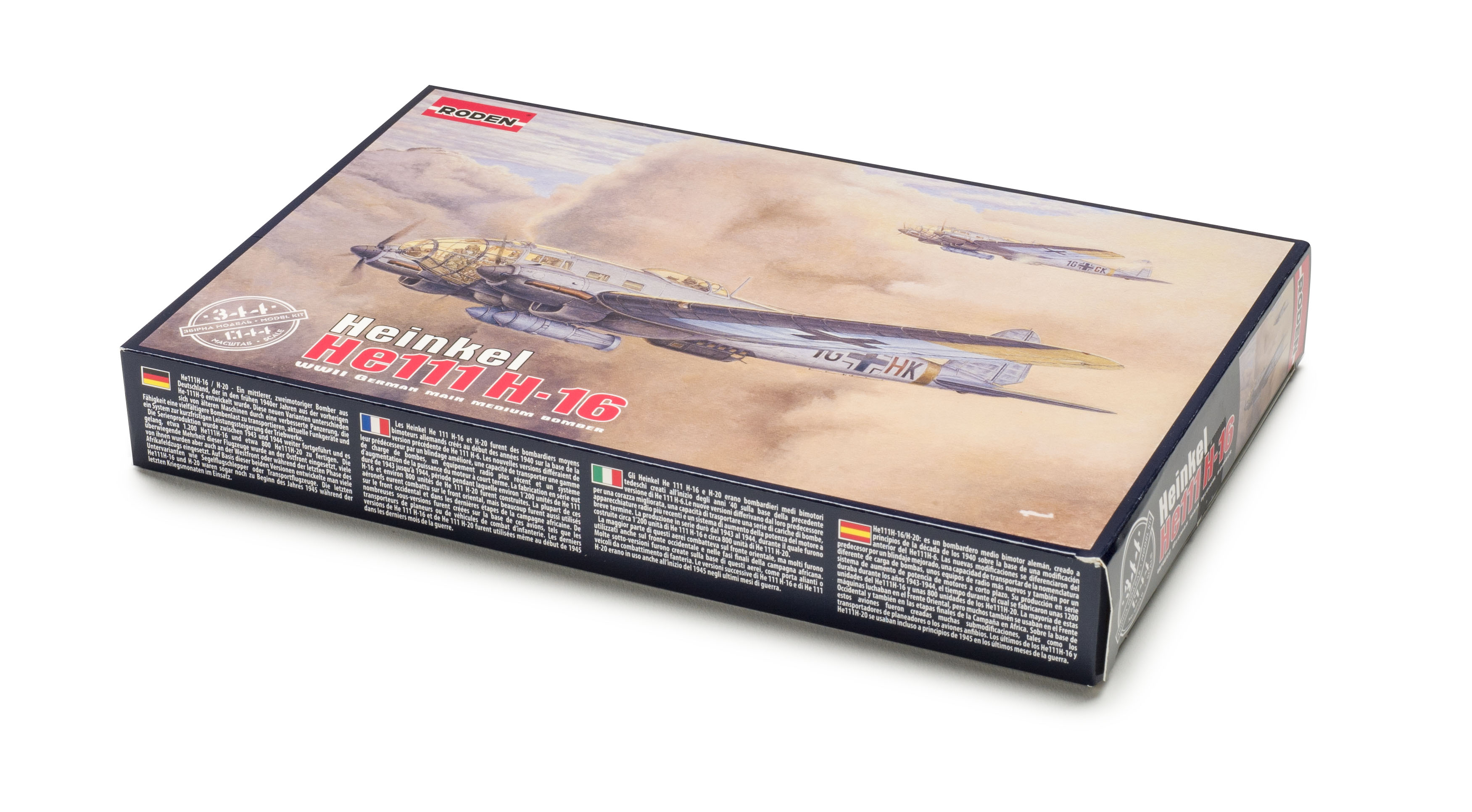 Build review of the Roden He-111H-16/H-20 scale model aircraft kit ...