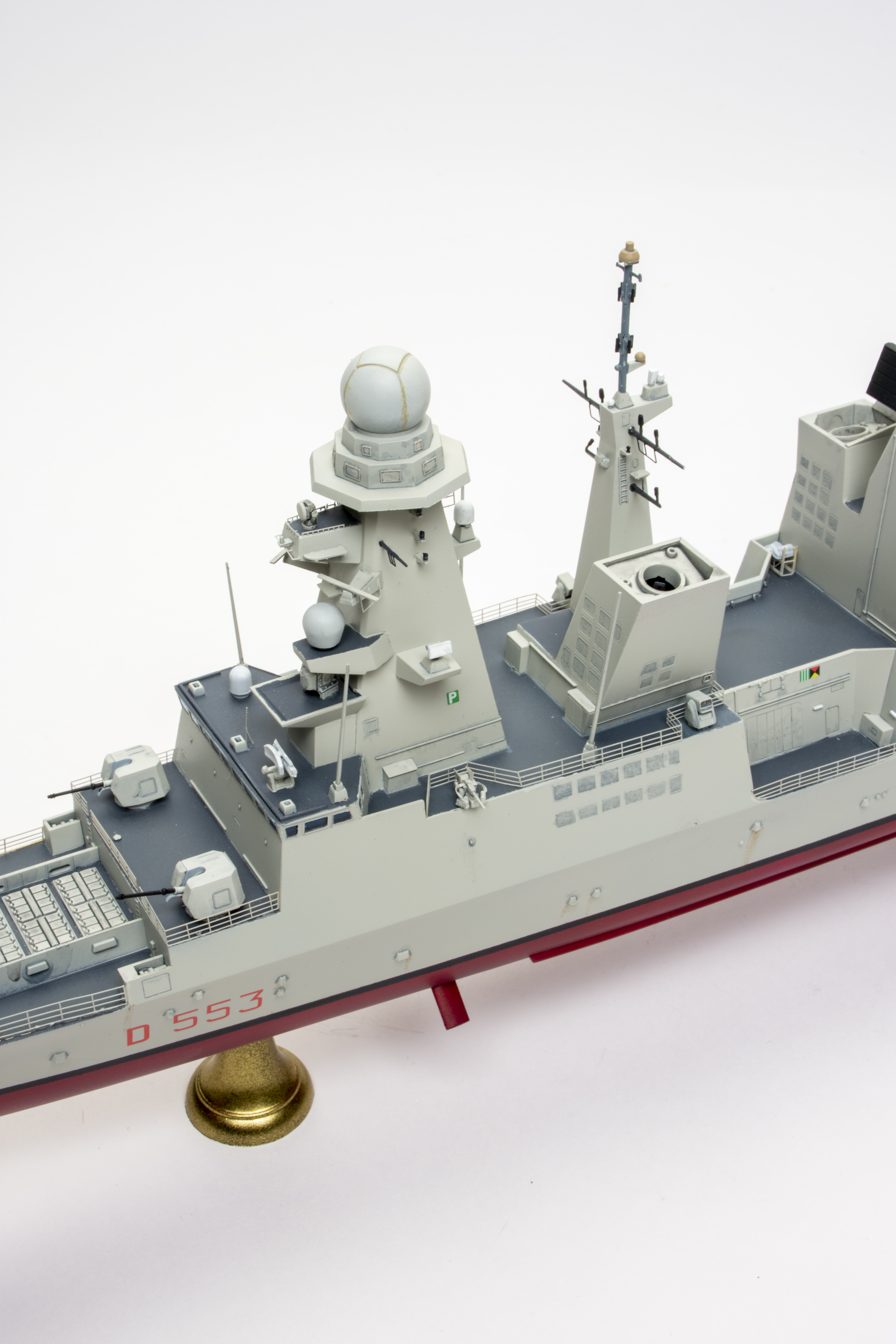 Takom 1/350 scale Italian ‘Horizon’-class destroyer plastic model kit ...