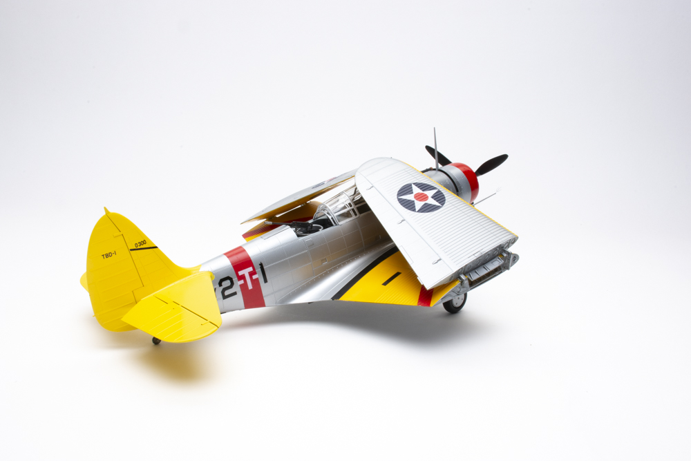 Trumpeter 1/32 scale TBD-1 Devastator plastic model kit review ...