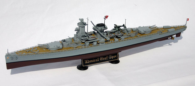 Academy 1/350 scale Graf Spee battleship | Finescale Modeler Magazine