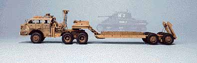 Tamiya 1/35 scale Dragon Wagon/U.S. 40-ton Tank Transporter | Finescale ...