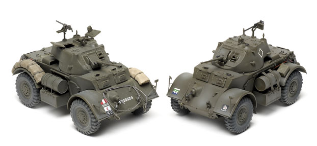 Staghounds compared: Bronco 1/35 scale T17E1 Staghound Mk.I | Finescale ...